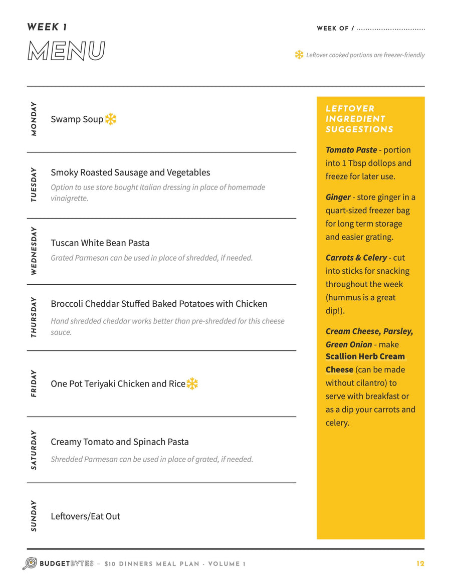 Collections – Budget Bytes